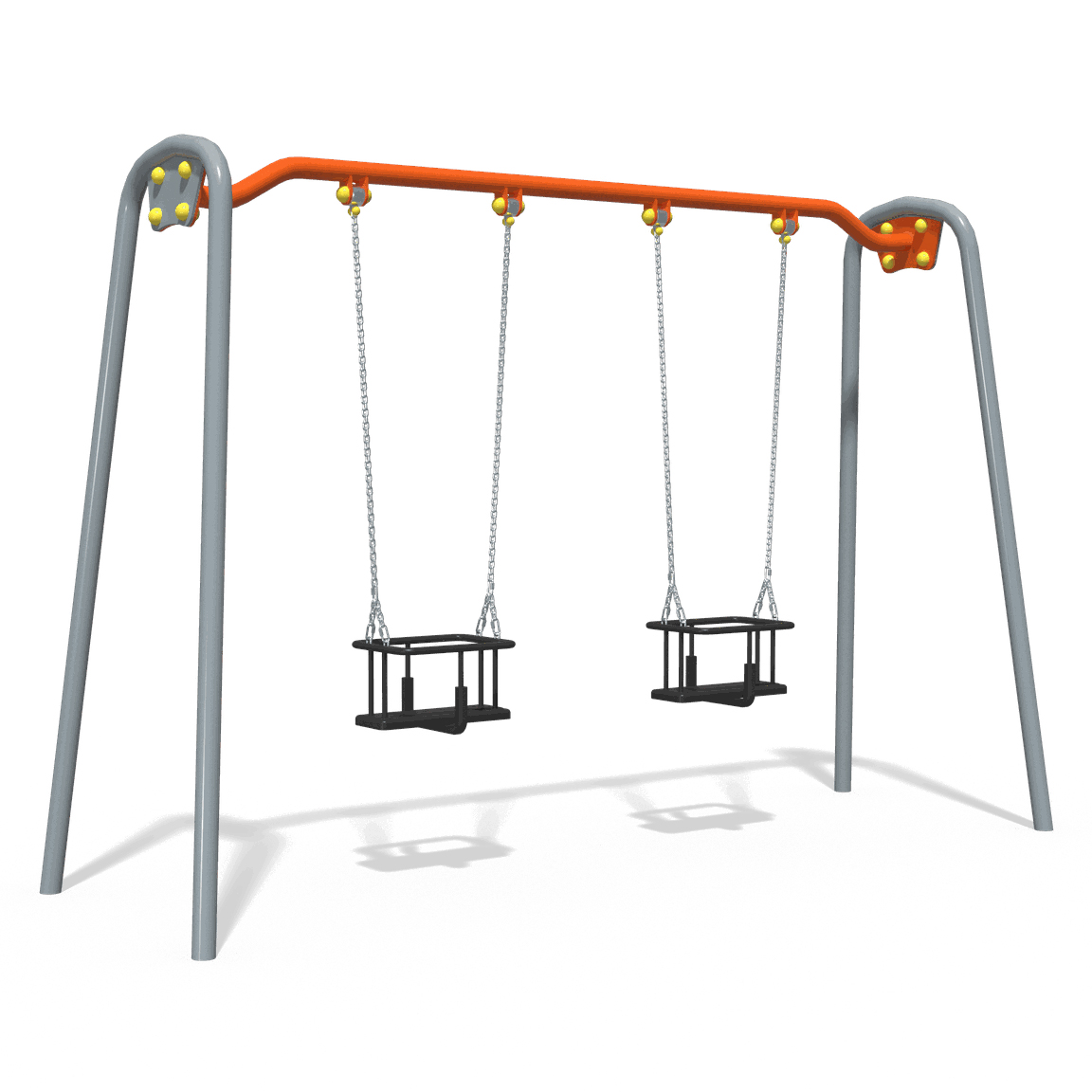 Double swing on chains TE407-KBT - play.interatletika.com