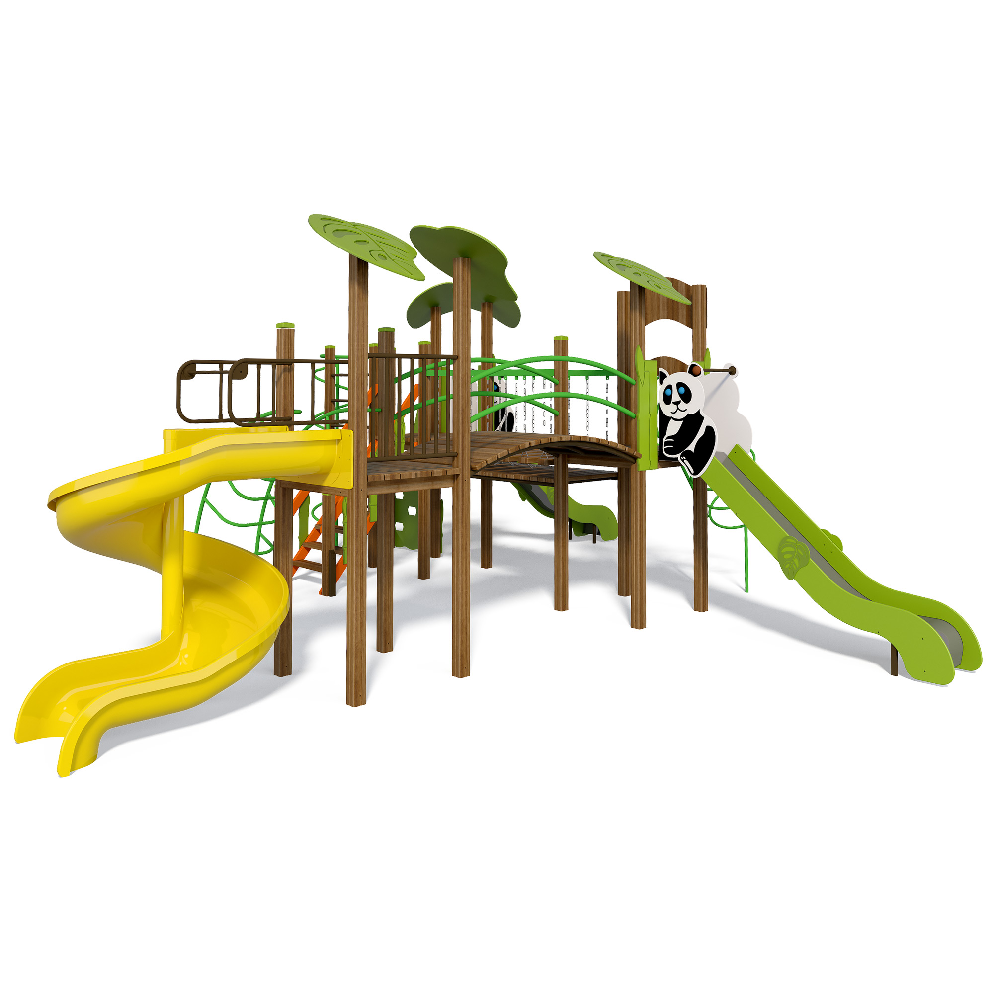Playground complex "Panda M" T907M - play.interatletika.com