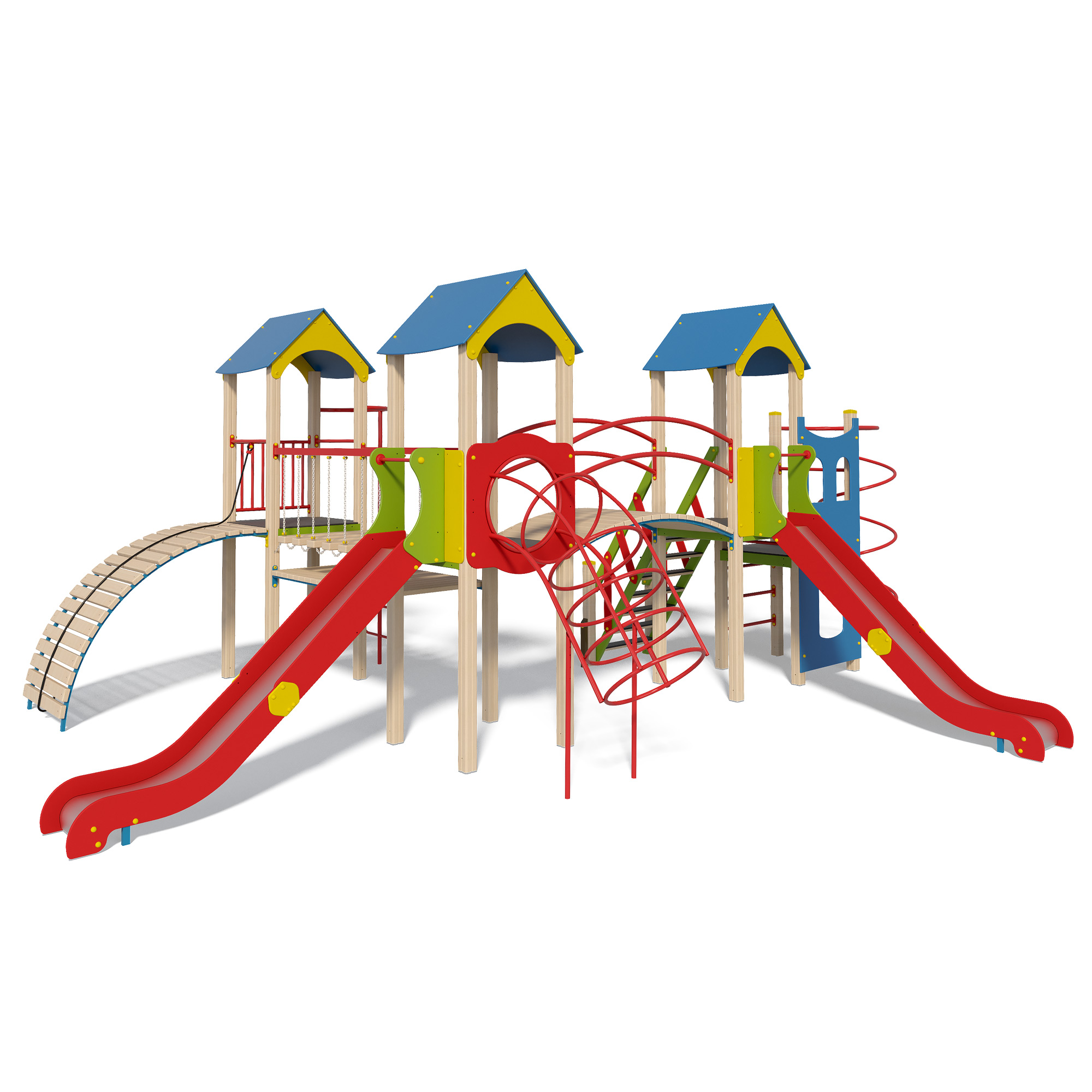 Playground complex «Castle» T903 - play.interatletika.com