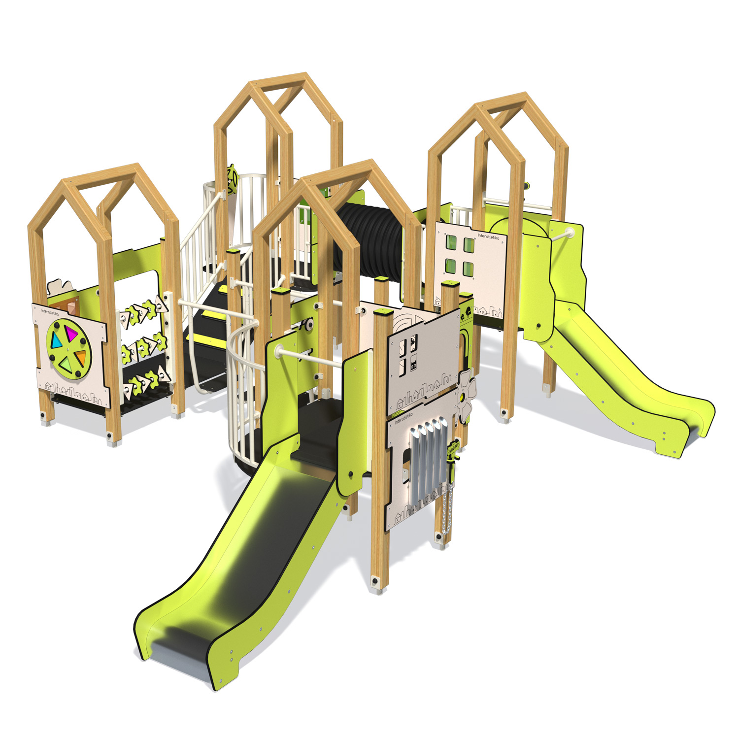 Playground complex "Megamini" LK118 - play.interatletika.com