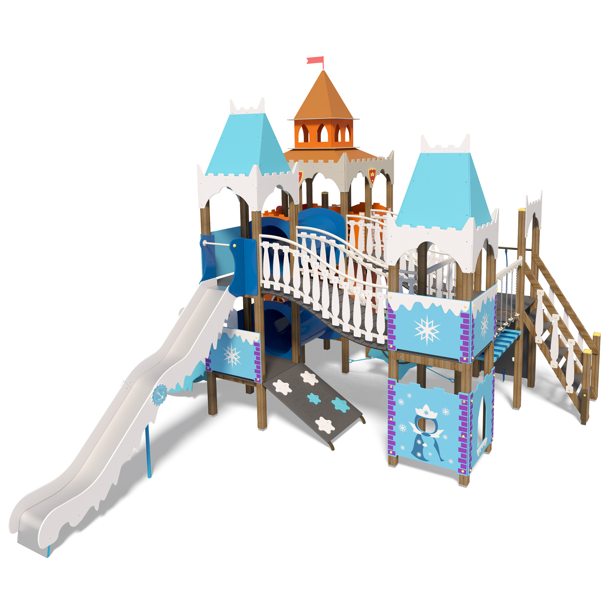 Playground complex «Fairytale mini» T923.2 - play.interatletika.com